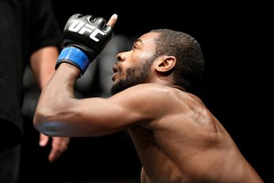 The three stars of 'UFC Fight Night 45: Cowboy vs. Miller' in Atlan...