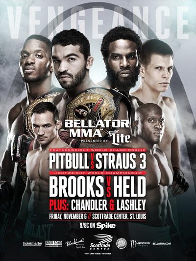 Two Title Fights Head Bellator 145 in St. Louis MMA News