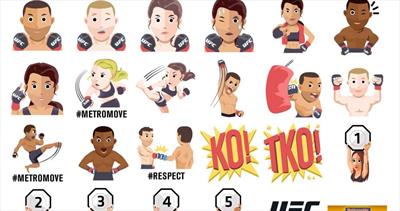 UFC Emoji keyboard debuts with UFC 197 MMA News