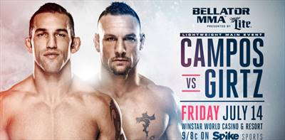 Derek Campos Knows What He Needs To Do Against Brandon Girtz at Bel...