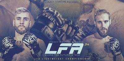Travis Perzynski 'Ready to Walk Through' Trey Ogden at LFA 34 | MMA...
