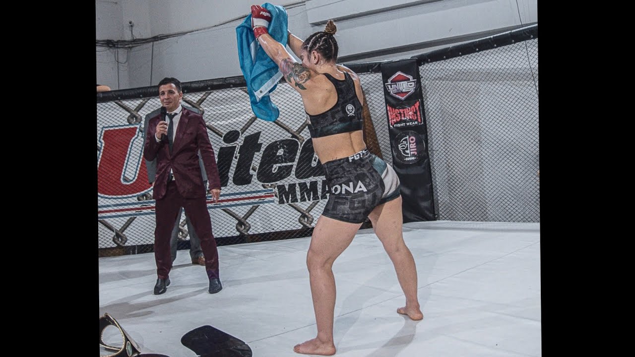 Ailin Perez vs Stephanie Bragayrac Full Fight Samurai Fight House 4...