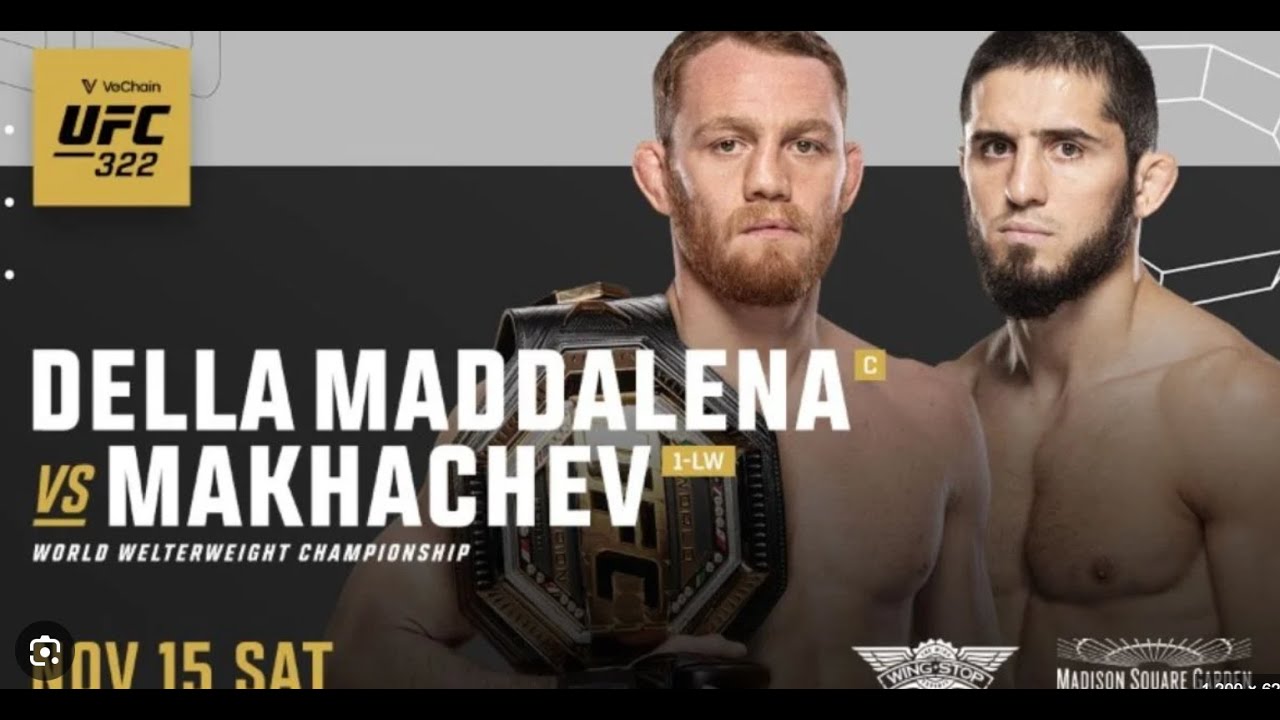 Islam Makhachev vs Jack Della Maddalena - Pre-Fight Analysis - Ask ...