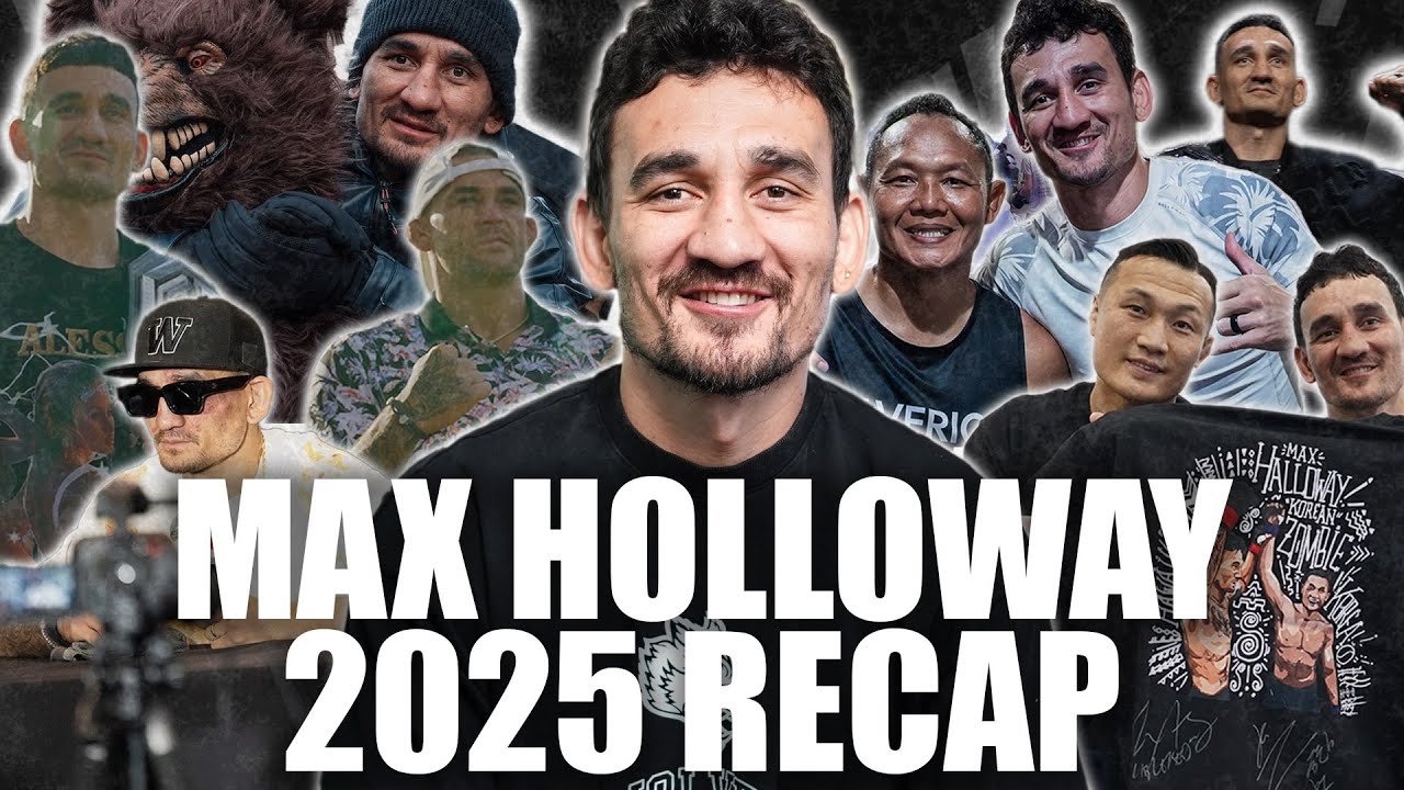 Max Holloway - 2025 recap MMA Video